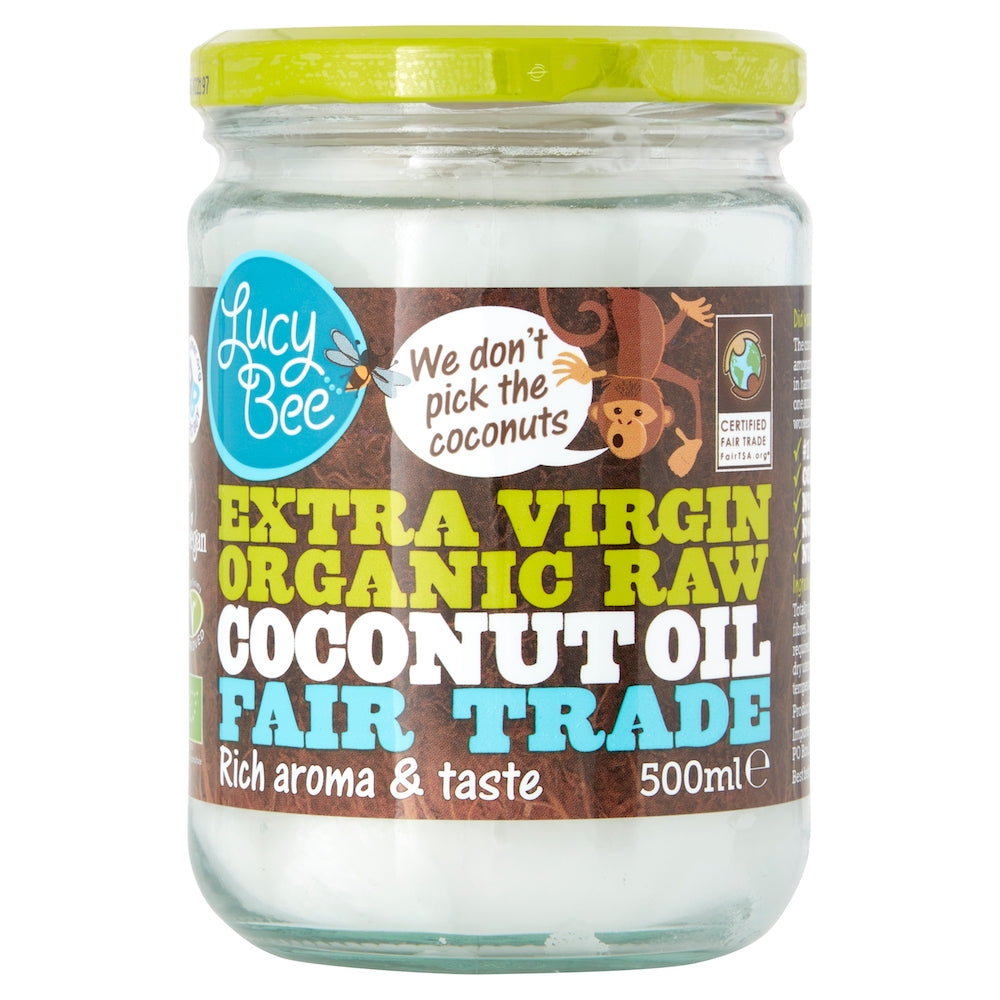 The Best Extra Virgin Organic Coconut Oil 500ml – Lucy Bee