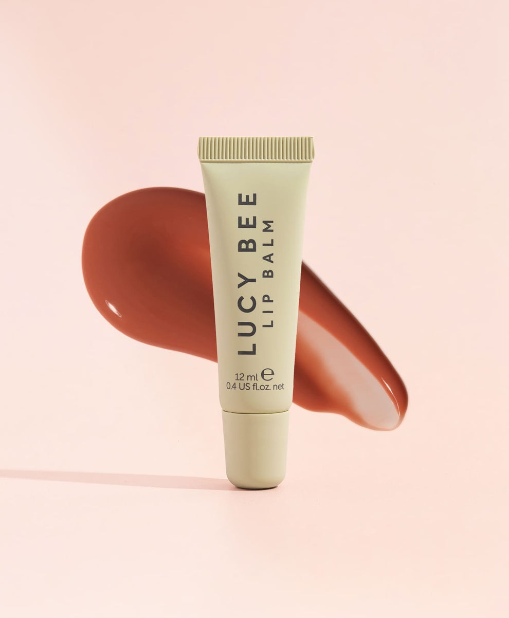 Nourishing Rosewood Haze Lip Balm Gloss by Lucy Bee
