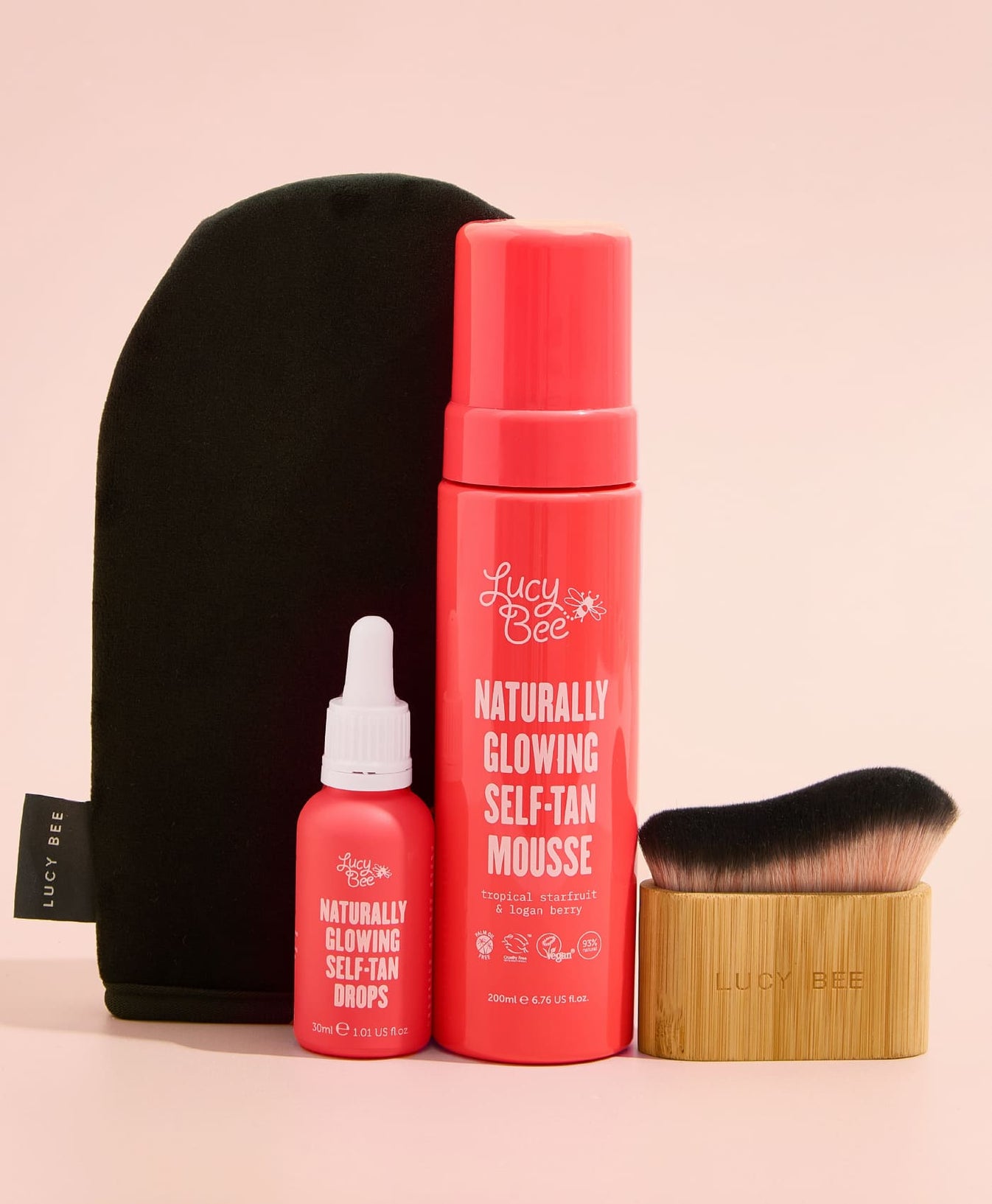 Natural Looking Fake Tan Self-Tanning Kit from Lucy Bee